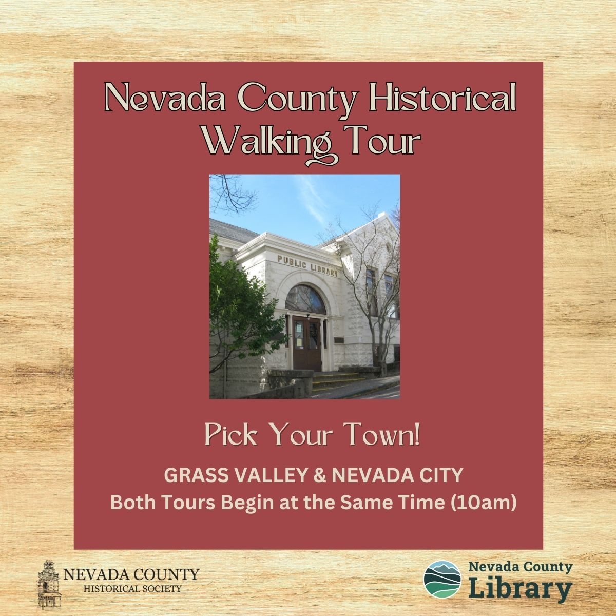 Explore local history on dual walking tours April 4 in Grass Valley and ...