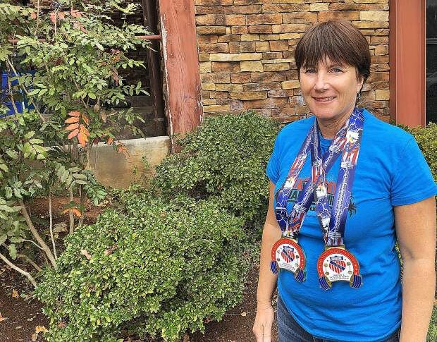 POWER LIFTING: Grass Valley’s Leslie Goddard lifts her way into the ...