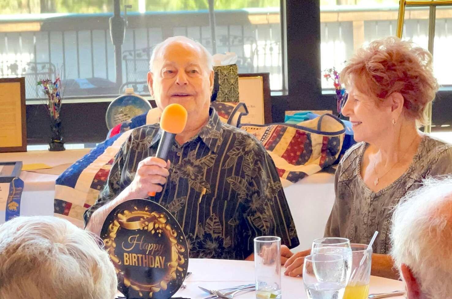 Centenarian, World War II hero honored: Retired Lt. Cmdr. Lou Conter ...