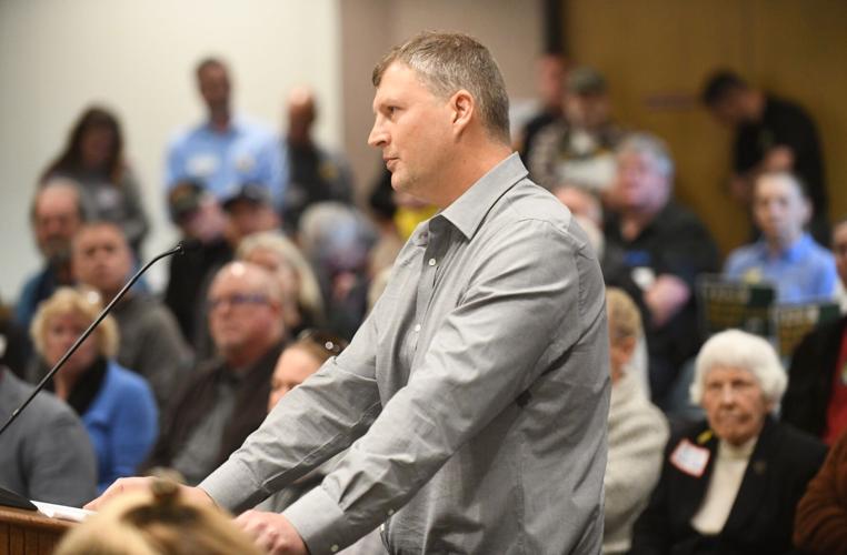 County chambers overflow with voices for and against the mine project ...