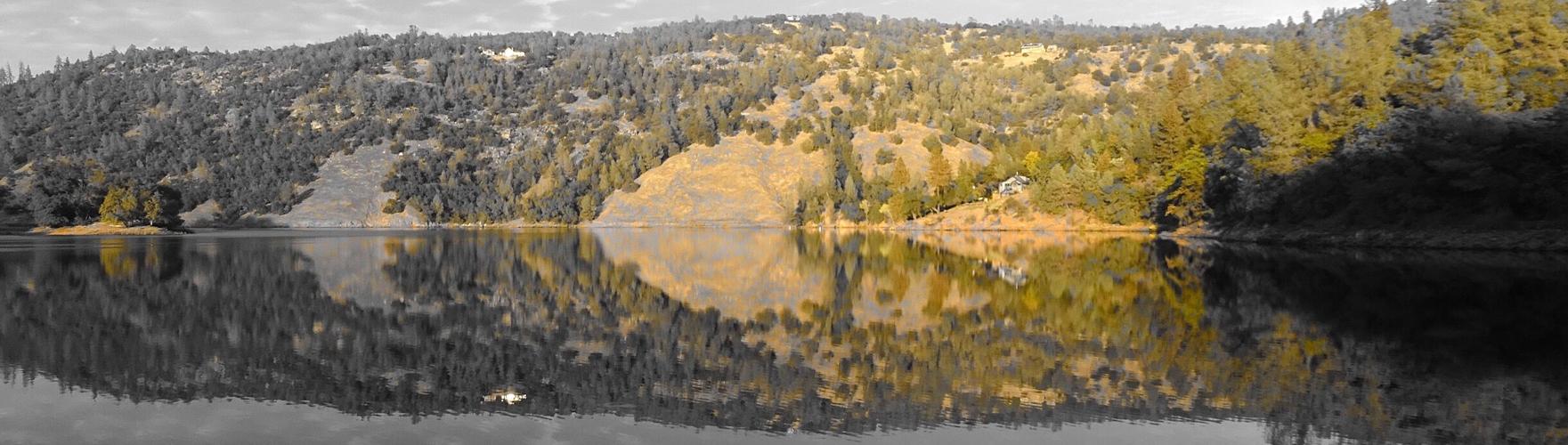 Nevada County Captures: Englebright Reservoir reflection | Multimedia ...