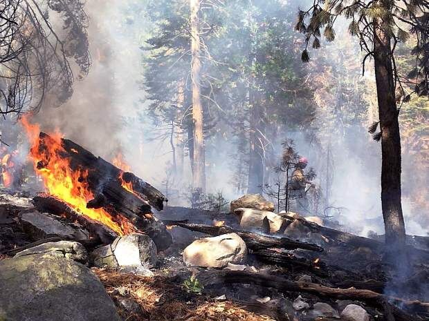 Meadow Fire burns near Lake Spaulding | News | theunion.com