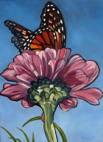 Monarch Butterfly Art Show takes flight at Treats Ice Cream | News ...