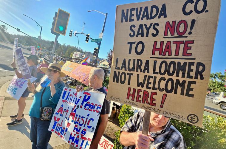 Crowds gather to protest Loomer visit (PHOTO GALLERY) | News | theunion.com