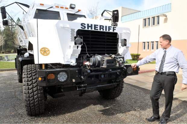 Nevada County Sheriff’s MRAP gets a makeover | News | theunion.com