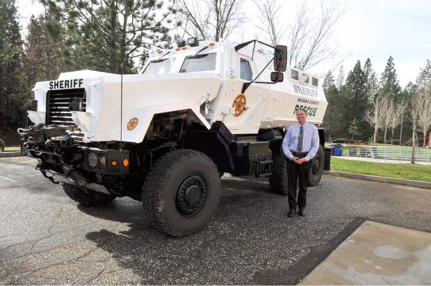 Nevada County Sheriff’s MRAP gets a makeover | News | theunion.com