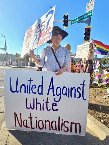 Crowds gather to protest Loomer visit (PHOTO GALLERY) | News | theunion.com