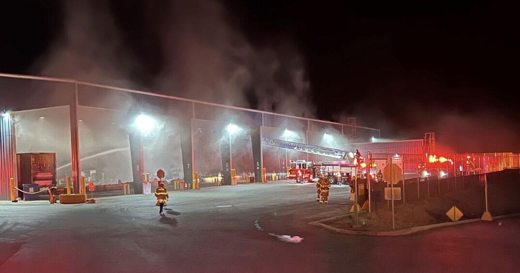 Lithium battery suspected as cause of transfer station fire | News ...