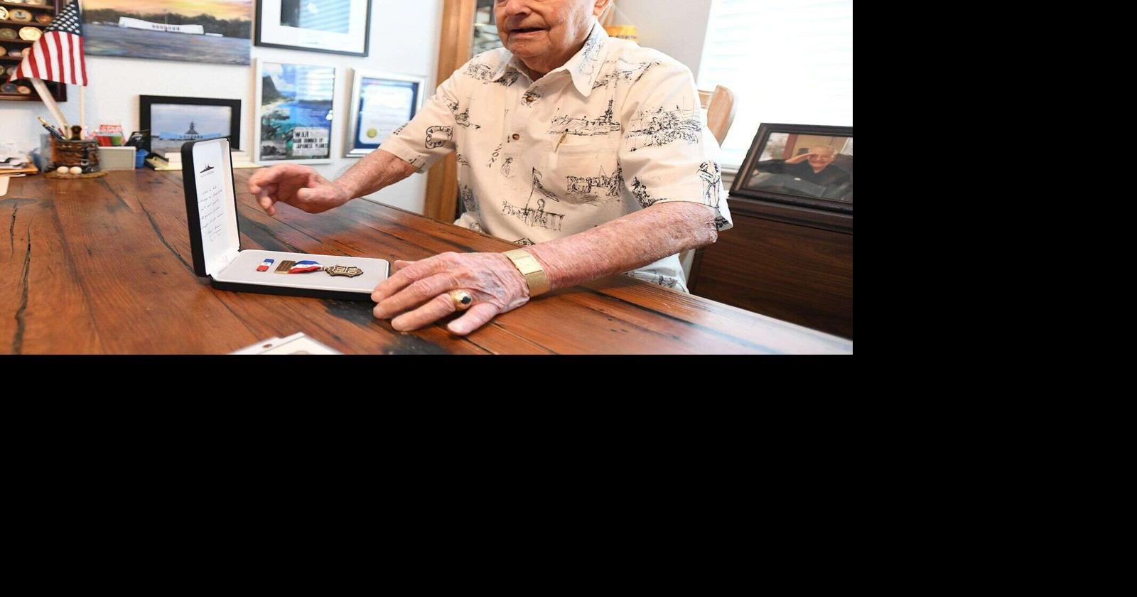 Defender of freedom: Lou Conter receives inaugural USS Arizona Medal of ...