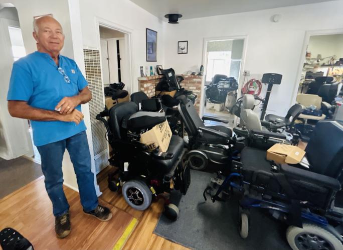 Keeping people mobile: Bill's Wheels services wheelchairs and walkers ...