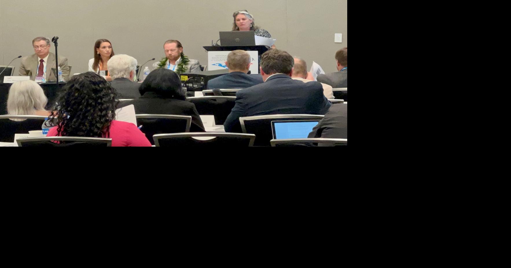 Supervisor Heidi Hall advocates for federal help with wildfire ...