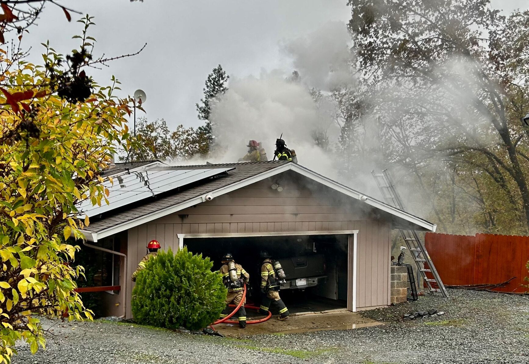 One rescued from Justice Court structure fire | News | theunion.com