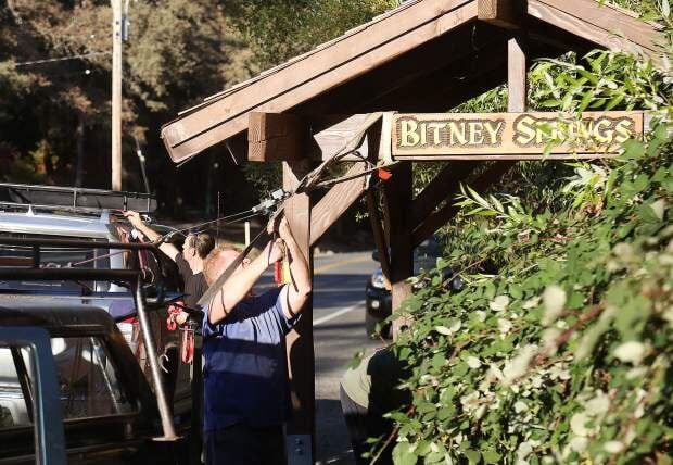 Bitney Springs structure was damaged in car incident, but may soon be ...