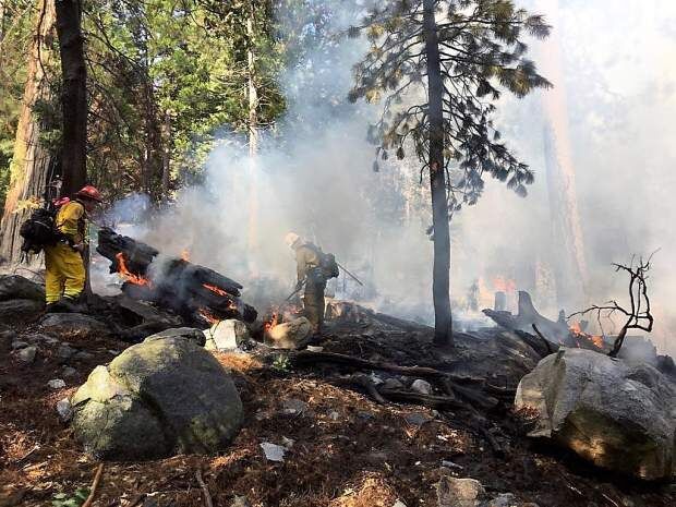 Meadow Fire burns near Lake Spaulding | News | theunion.com