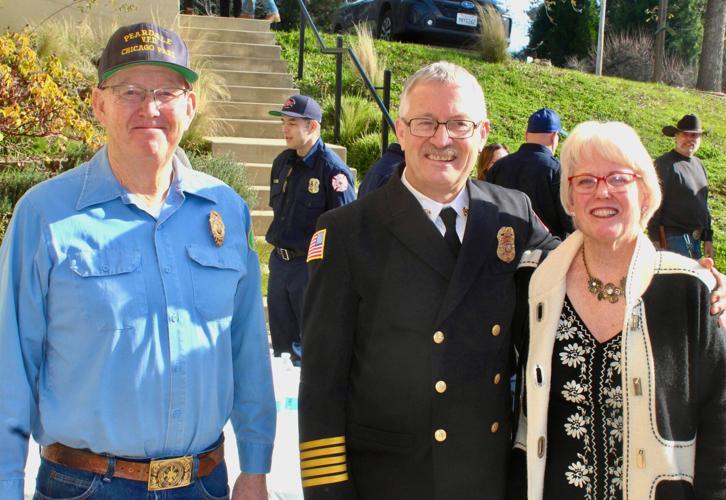 Transfer of command observed at Peardale Chicago Park Fire Department ...