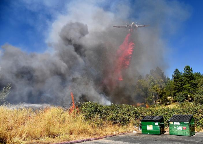 Vegetation fire engulfs structures off of Nevada City Highway (PHOTO ...