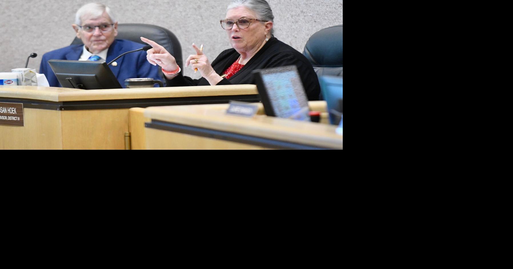 Sue Hoek announces re-election campaign for District IV Supervisor ...