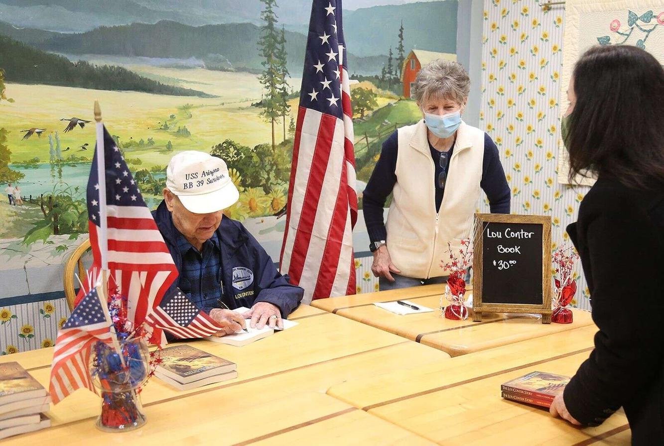 Signed by Lou: Conter’s book sells out during event, another scheduled ...