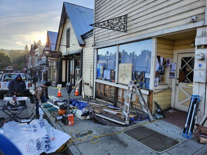 Joint community volunteer project completed in historic downtown Nevada ...
