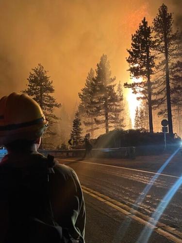 Fire Weather forecast through Friday morning. Davis Fire in Washoe ...