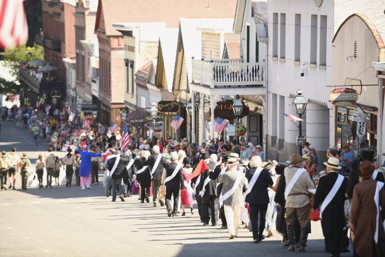 The Marching Presidents a symbol of democracy at Nevada City's ...