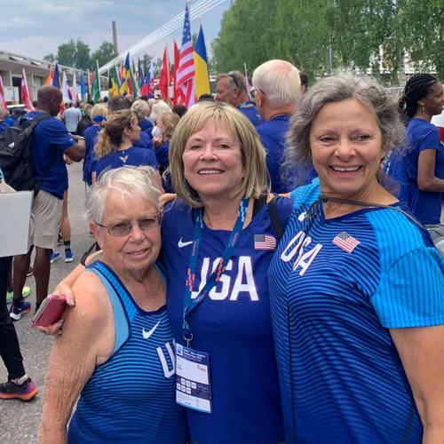 Gold-en years: Lynne Hurrell brings home the gold for Sierra Gold Track ...