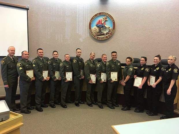Nevada County sheriff’s officers recognized in ceremony for promotions ...