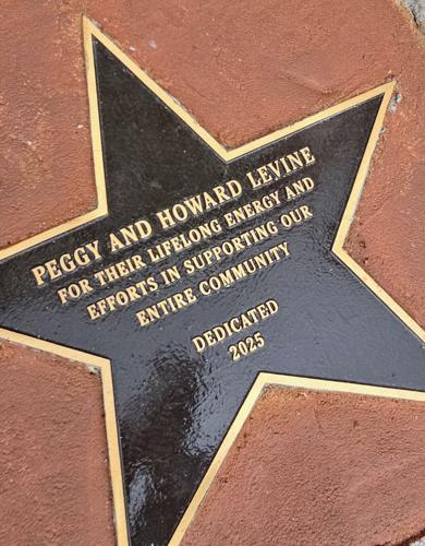 A new star honoring Howard and Peggy Levine is dedicated (PHOTO GALLERY ...