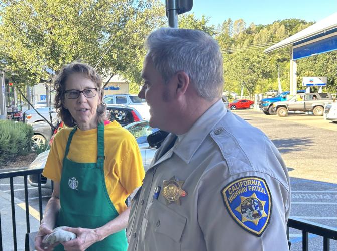 CHP officers chat with locals at LOP Starbucks for Coffee with a Cop ...