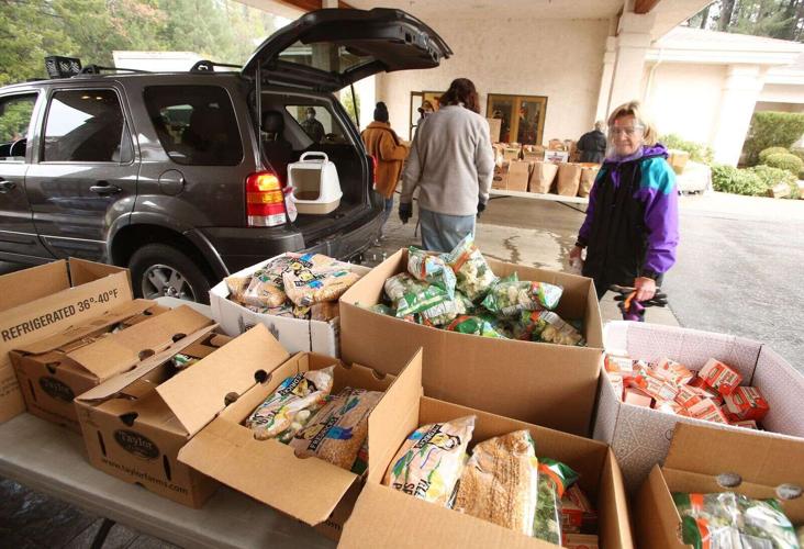 Hundreds helped for the holiday: Food Bank of Nevada County holds one ...