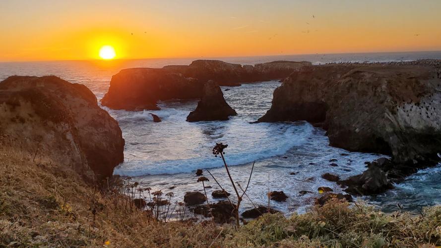 Nevada County Captures: Bridge at Noyo Harbor during storm | Multimedia ...