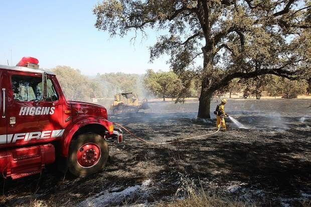 Brush fire on Wolf Road prompts evacuations | News | theunion.com