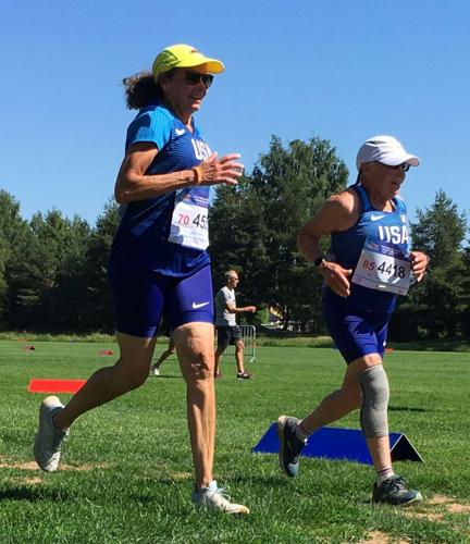 Gold-en years: Lynne Hurrell brings home the gold for Sierra Gold Track ...