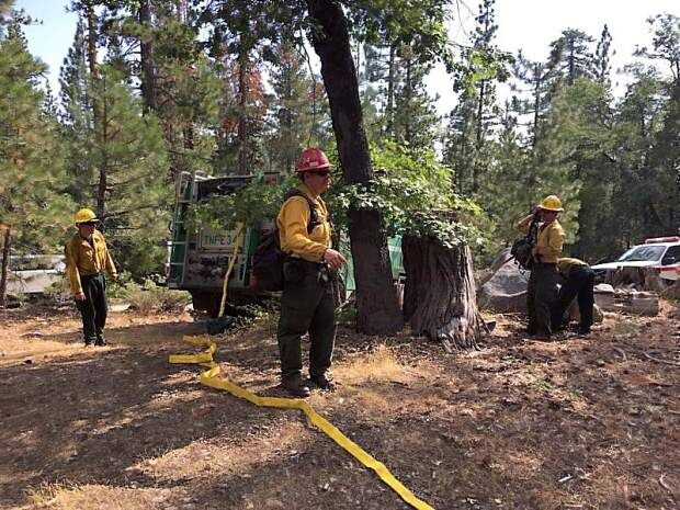 Meadow Fire burns near Lake Spaulding | News | theunion.com