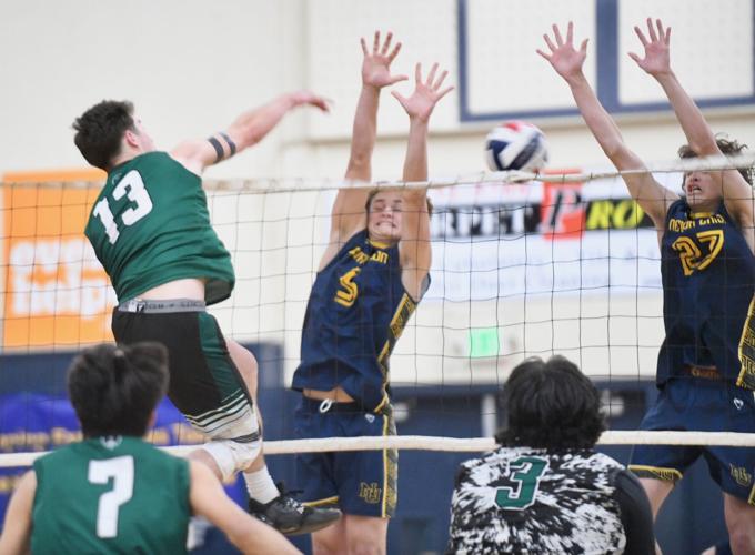 Miners volleyball out of playoffs after losing close match to Falcons ...