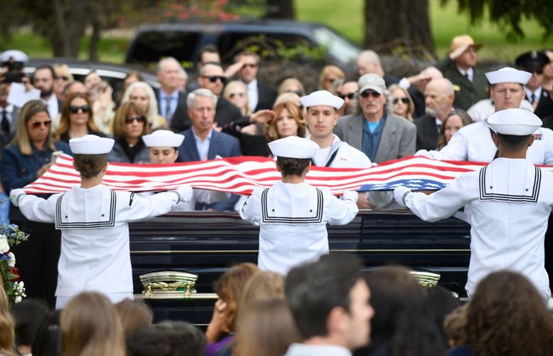 Laying our hero to rest: Hundreds gather for funeral of Lt. Commander ...