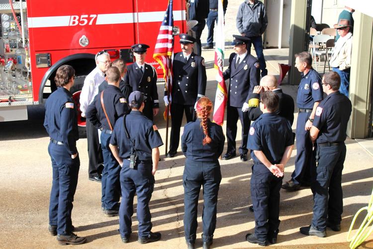 Transfer of command observed at Peardale Chicago Park Fire Department ...