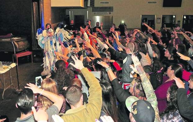 Renowned hip-hop artist Supaman kicks off new Washoe Tribe grant for ...