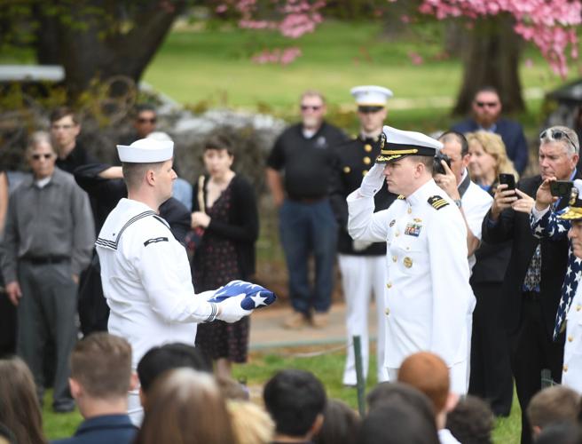 Laying our hero to rest: Hundreds gather for funeral of Lt. Commander ...