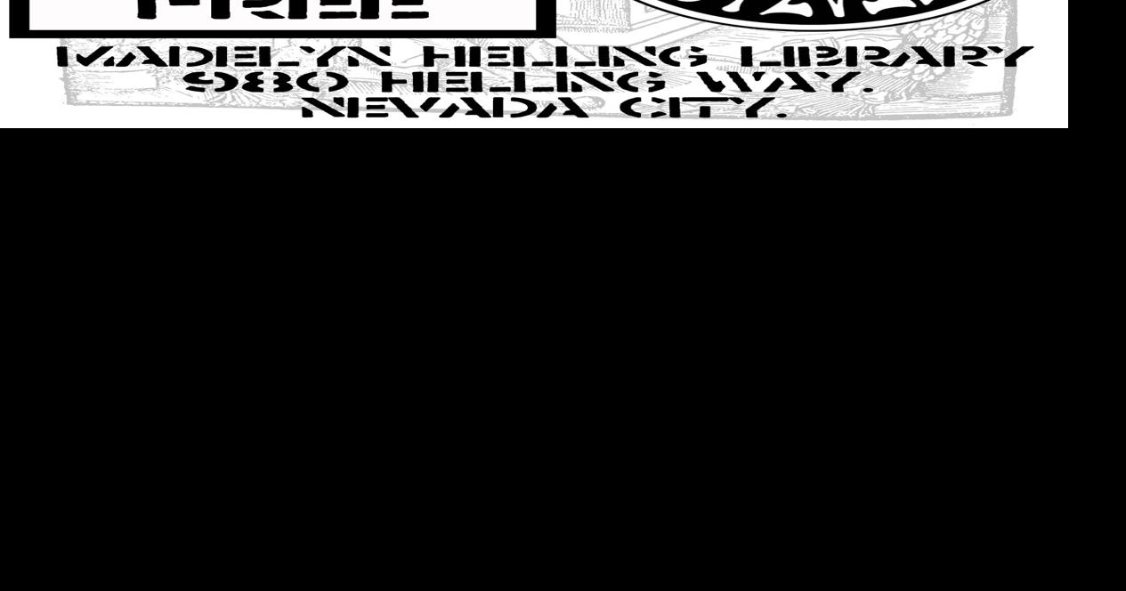 Nevada County Library Zine Collection launch and free punk rock show ...