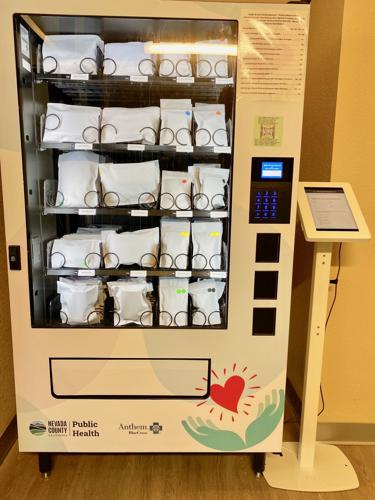 Nevada County Public Health launches Health Access Vending Machine ...