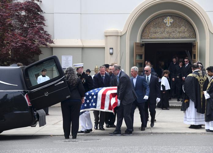 Laying our hero to rest: Hundreds gather for funeral of Lt. Commander ...