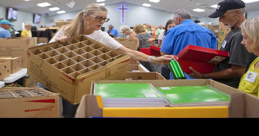 Church Prepares For Its Annual Holiday Filler Factory to Go Full Steam ...