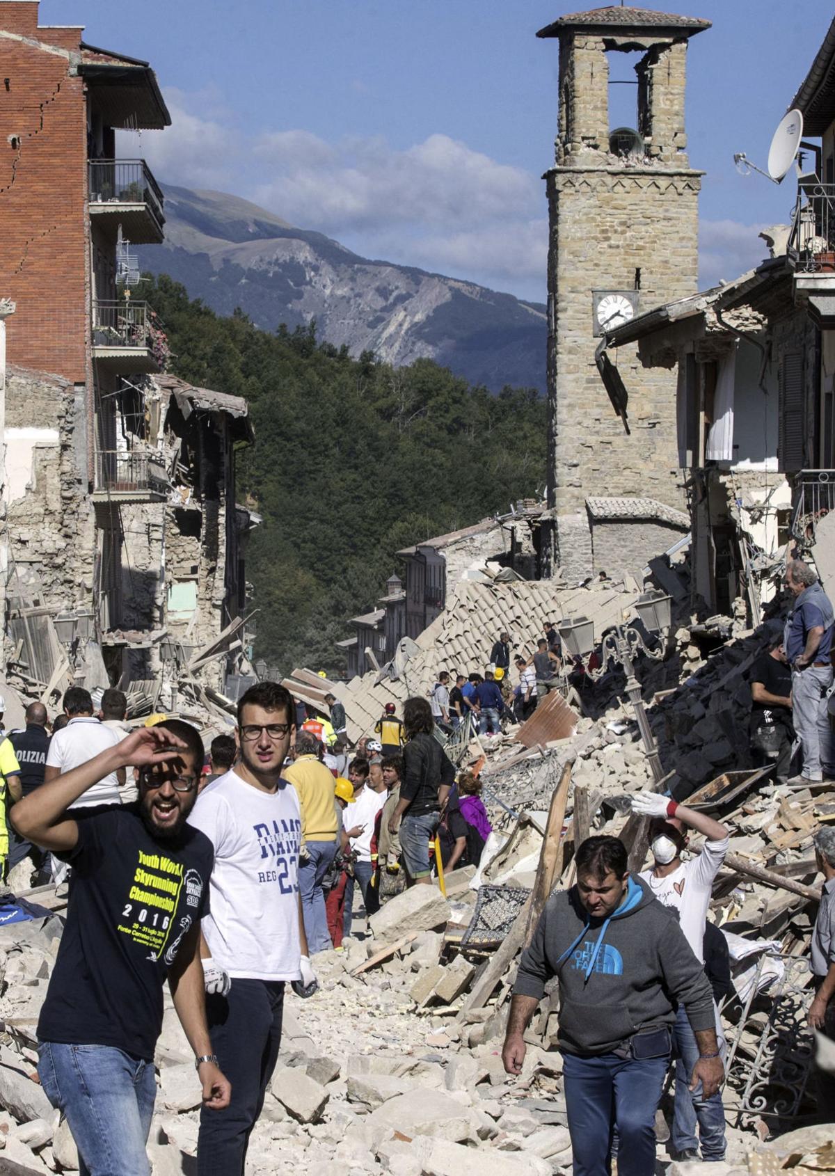 Photos: Devastating earthquake rocks central Italy | International News ...