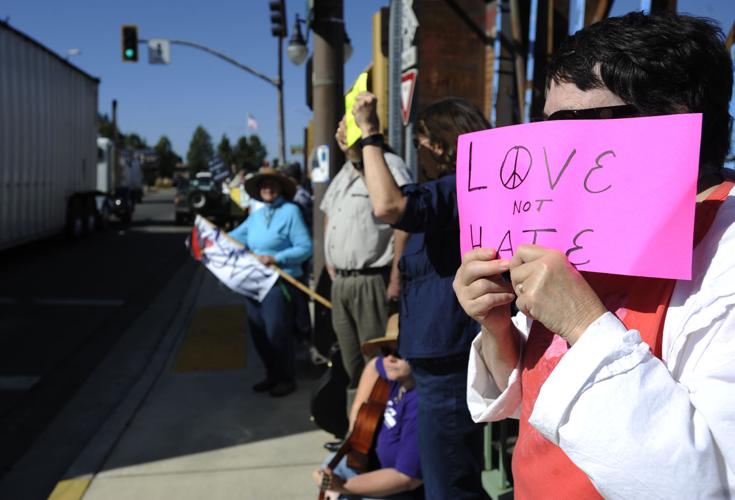 Protest Against Hate | Photo Collections | theworldlink.com