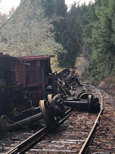 Cause of train derailment near Lakeside still unknown | Local News ...