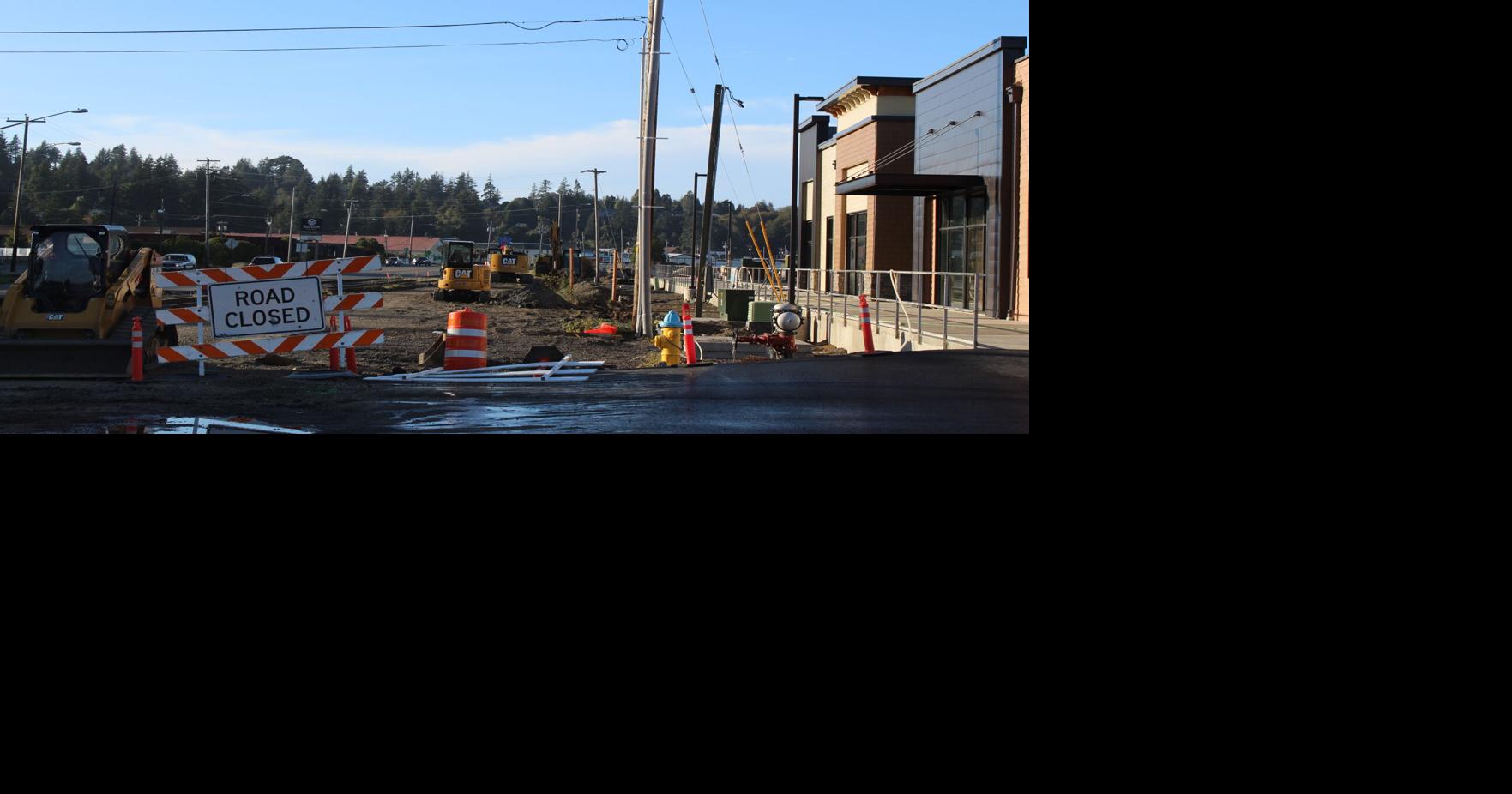 coos bay village front street construction | | theworldlink.com