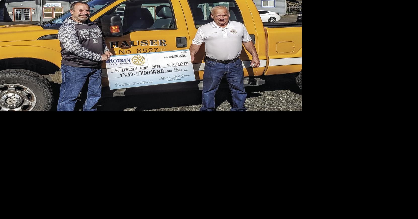 Hauser Rural Fire Protection District receives grant | Local News ...