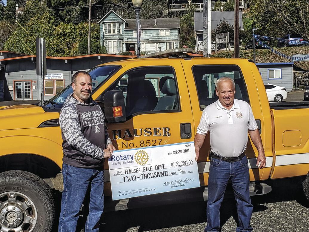 Hauser Rural Fire Protection District receives grant | Local News ...
