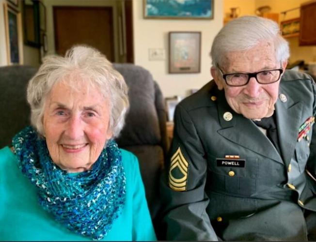 Master Sergeant Edgar D. Powell and Virginia Bernice (Elliott) Powell ...
